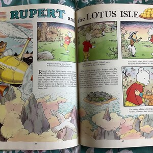 RARE Vintage 1987 'rupert' Daily Express Hardback Annual - Rupert the ...