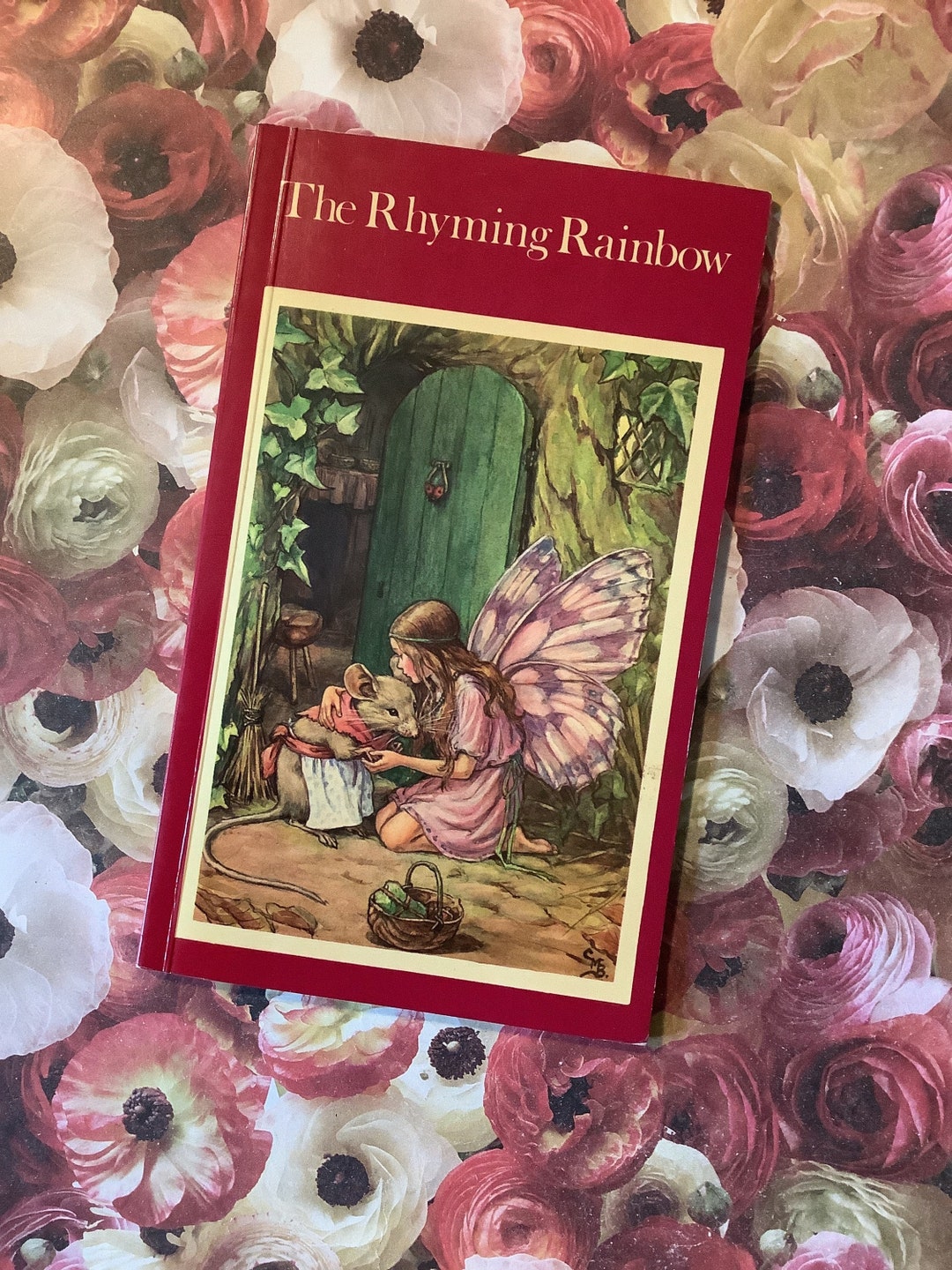 VINTAGE 1977 'the Rhyming Rainbow' by Cicely Mary Barker Stunning ...