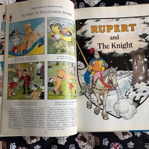 1989 Vintage Children's Book 'rupert' Daily Express Annual in Hardback ...