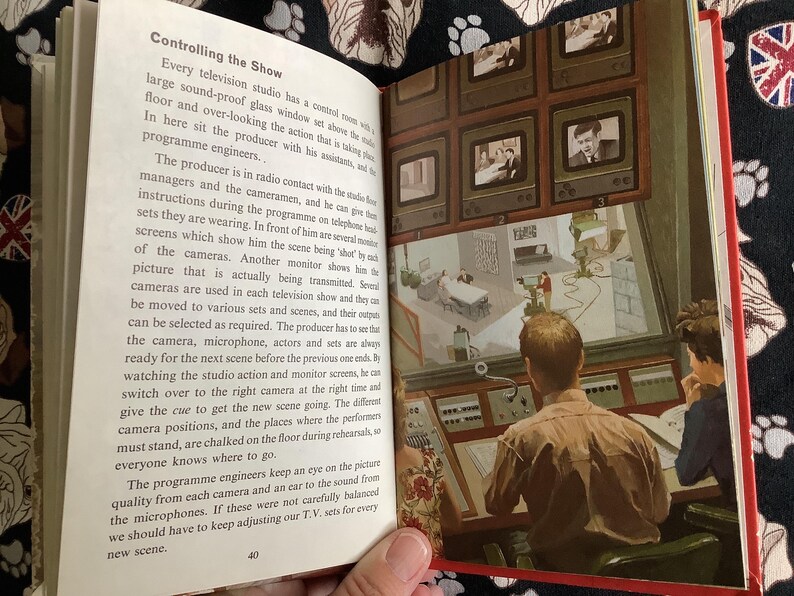 RARE 1970s Vintage How It Works … Ladybird Book 'television ...