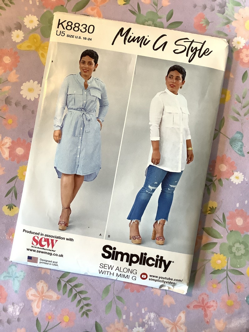 Uncut 2022 Simplicity Pattern K8830 'mimi G Style' Misses/miss Petite ...