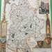 EXTREMELY Rare Vintage Circa 1980s 'maps' Design Gift Wrap - Features ...