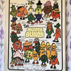 RARE Vintage 1980 Munch Bunch 'wally Walnut' Little Paperback Book ...