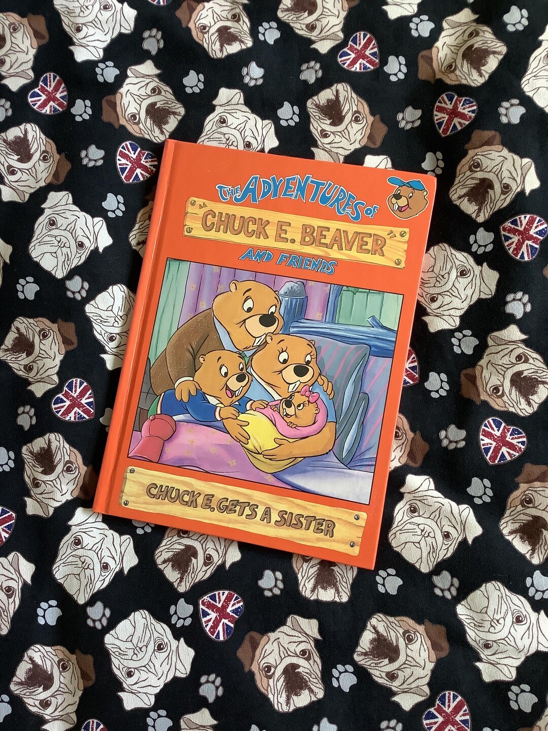 Vintage 1988 Children's Book the Adventures of Chuck E. Beaver and ...