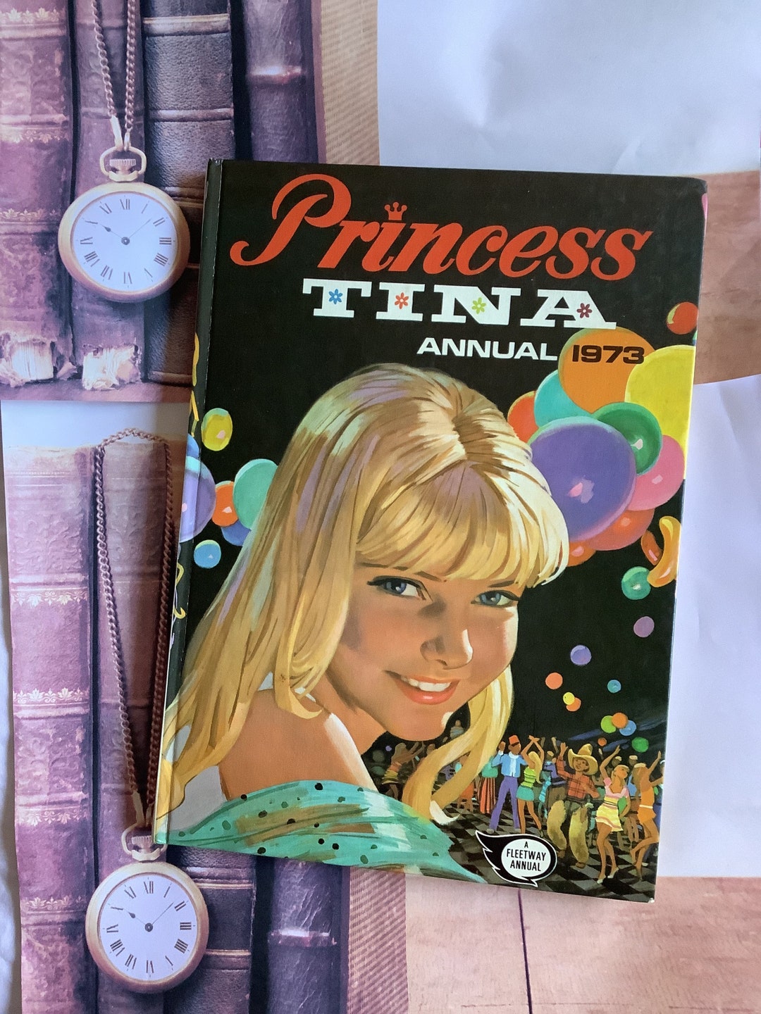 RARE Vintage 1973 'princess Tina' Annual Collectable - Etsy
