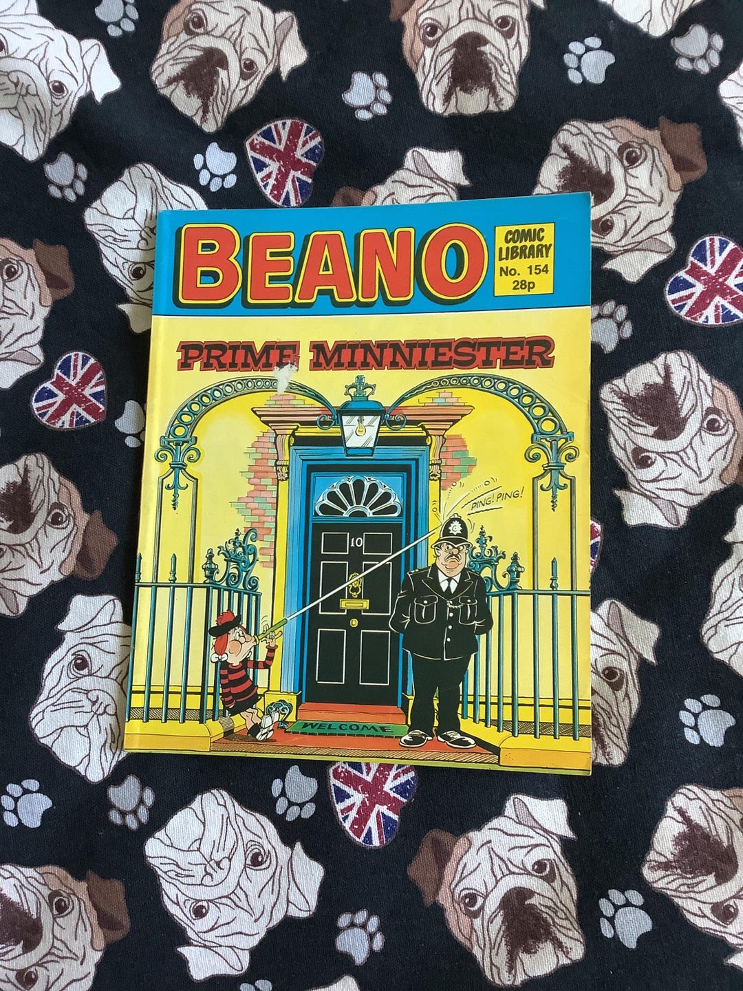 Rare Vintage From 1988 'beano - Prime Minniester' Mini Comic No. 154 ...