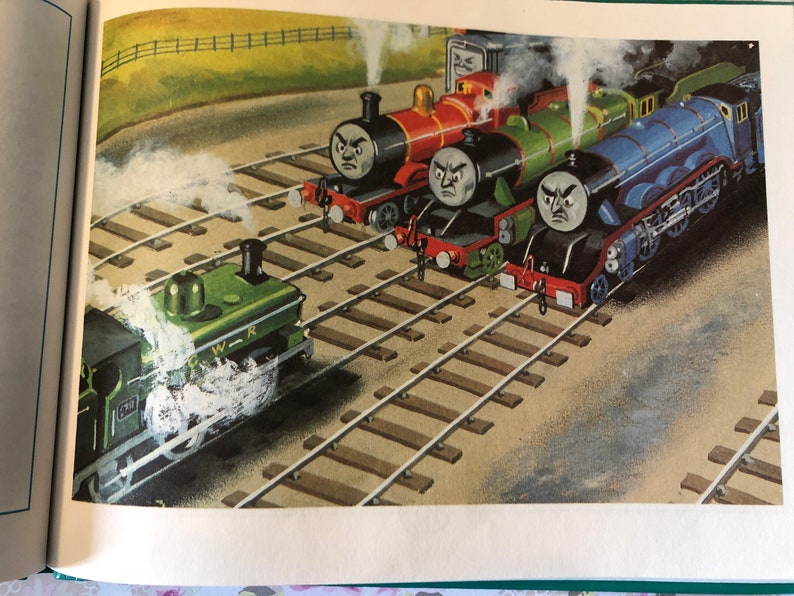 Vintage 1995 Thomas the Tank Engine Hardback Book 'A Close Shave' by ...