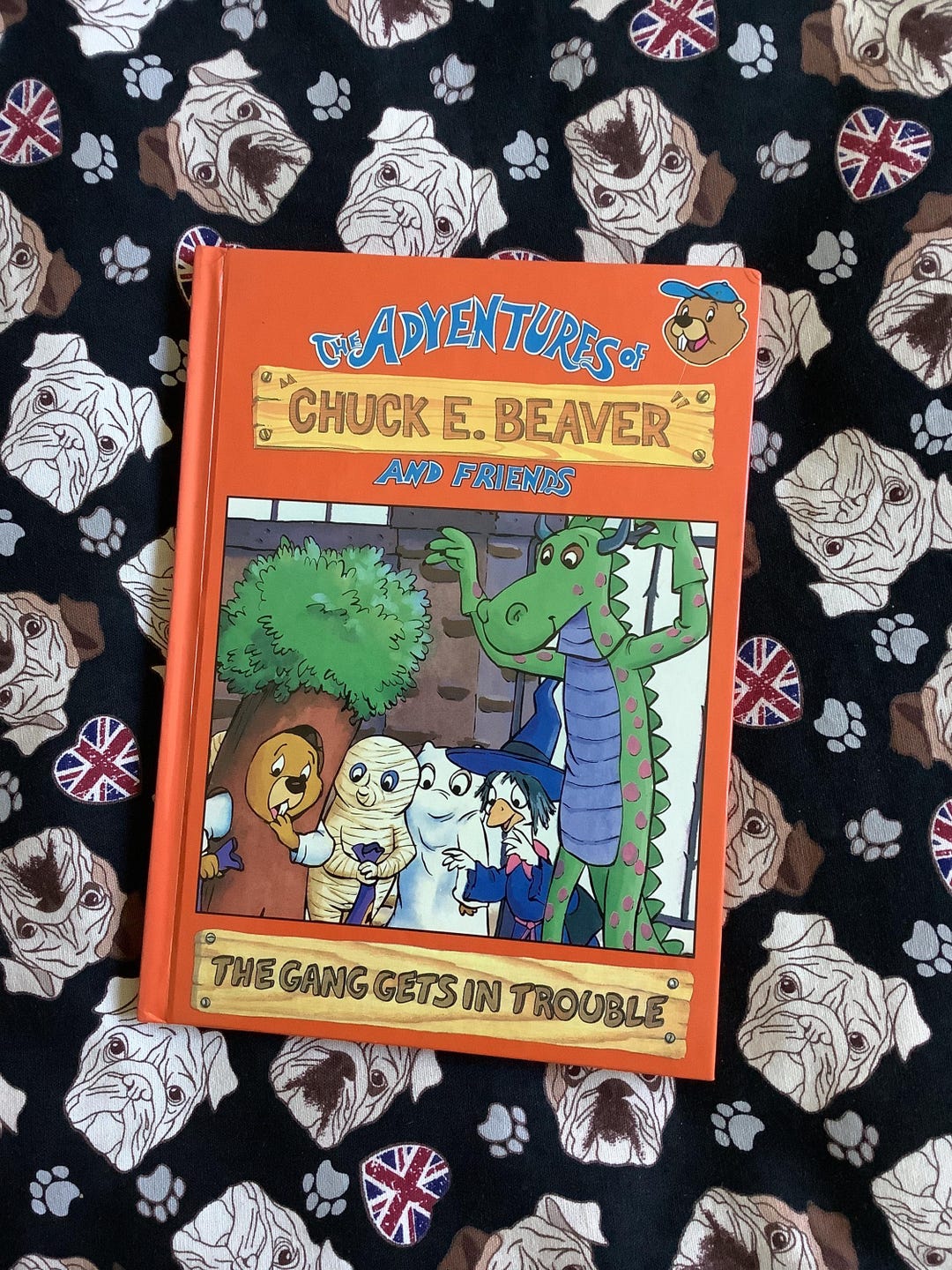 Vintage 1988 Children's Book the Adventures of Chuck E. Beaver and ...