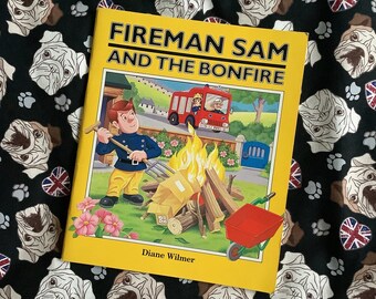 Vintage 1992 'fireman Sam the Fairground Rescue' Book Published by Buzz ...