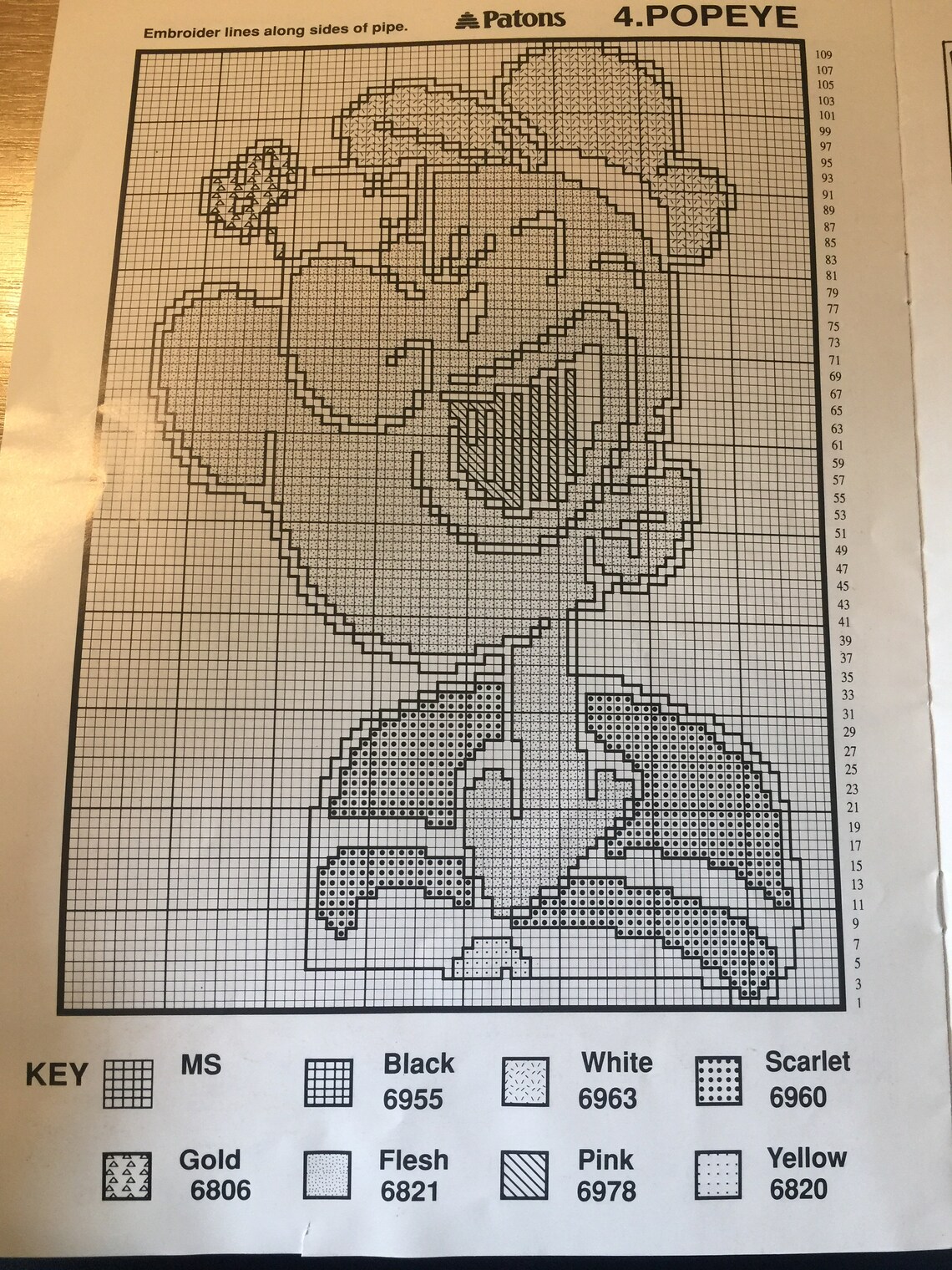RARE Vintage 1991 'popeye' 4 Knitting Patterns by Gary Kennedy ...