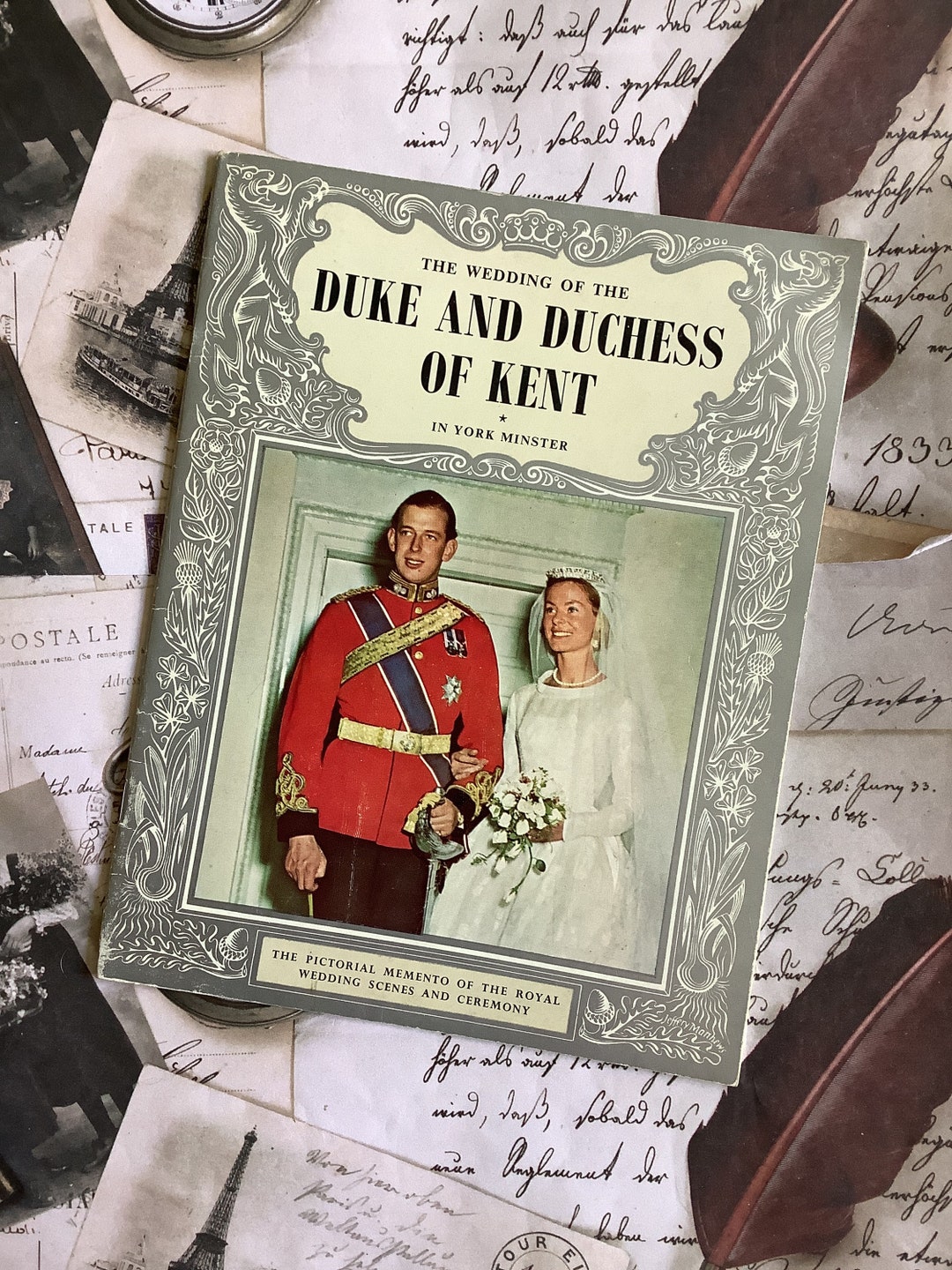 RARE Vintage 1961 'the Wedding of the Duke and Duchess of Kent ...