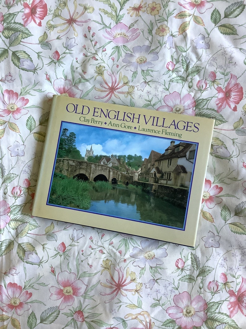Vintage 1986 'old English Villages' Hardback Book by Clay Perry, Ann ...