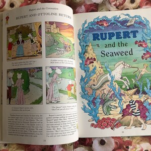 Vintage 2001 'rupert' Daily Express Annual in Hardback. Rupert the Bear ...