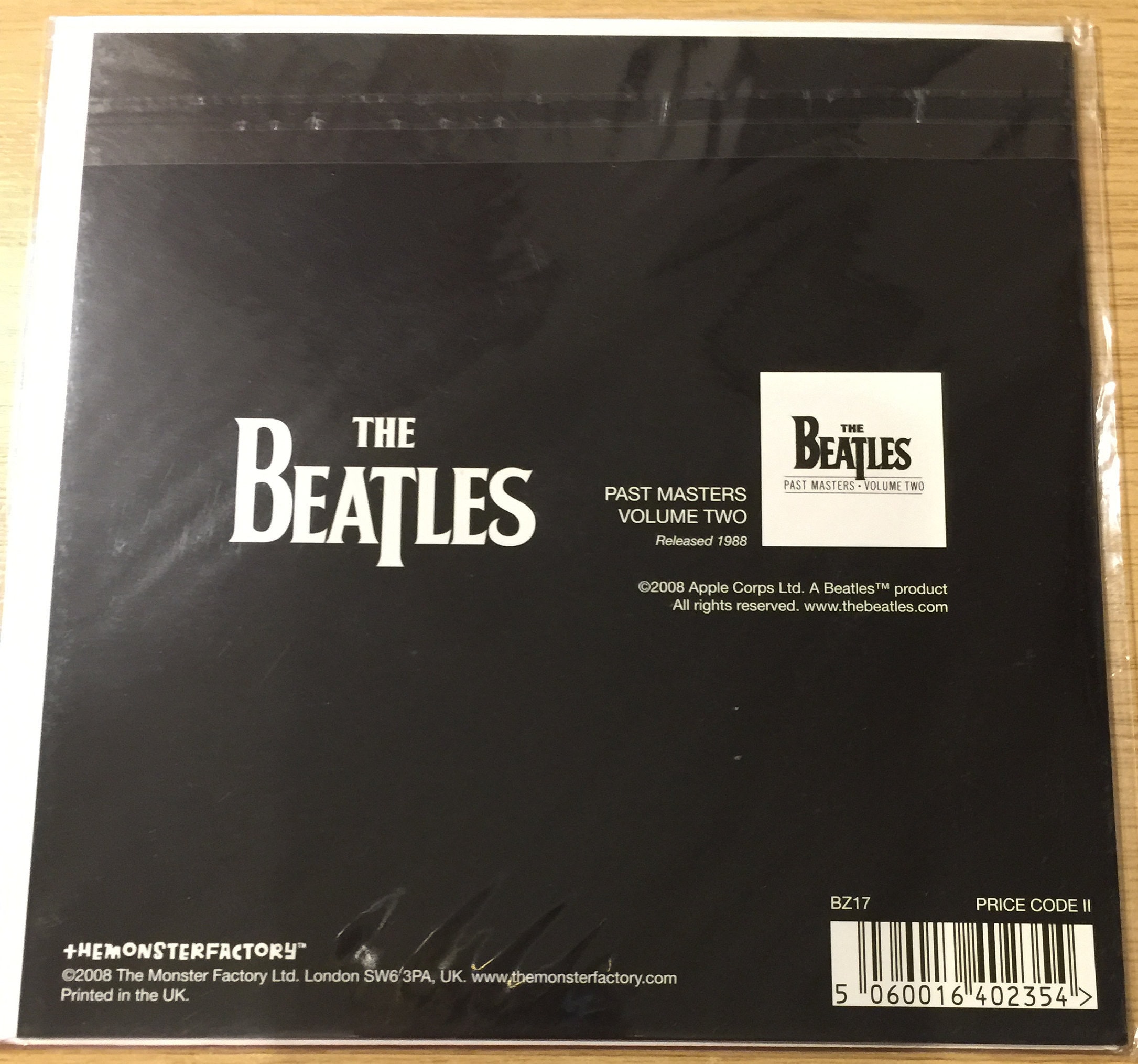 The Beatles 'past Masters Volume Two' Vintage 1988 - Etsy