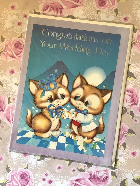 RARE Vintage/retro Circa 1970s 'congratulations on Your - Etsy