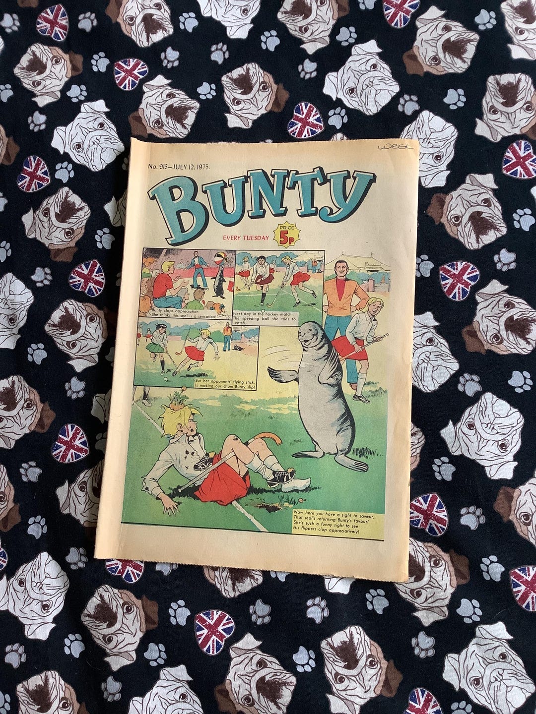 Rare Vintage July 12, 1975 'bunty for Girls' Comic No 913 - Childhood ...
