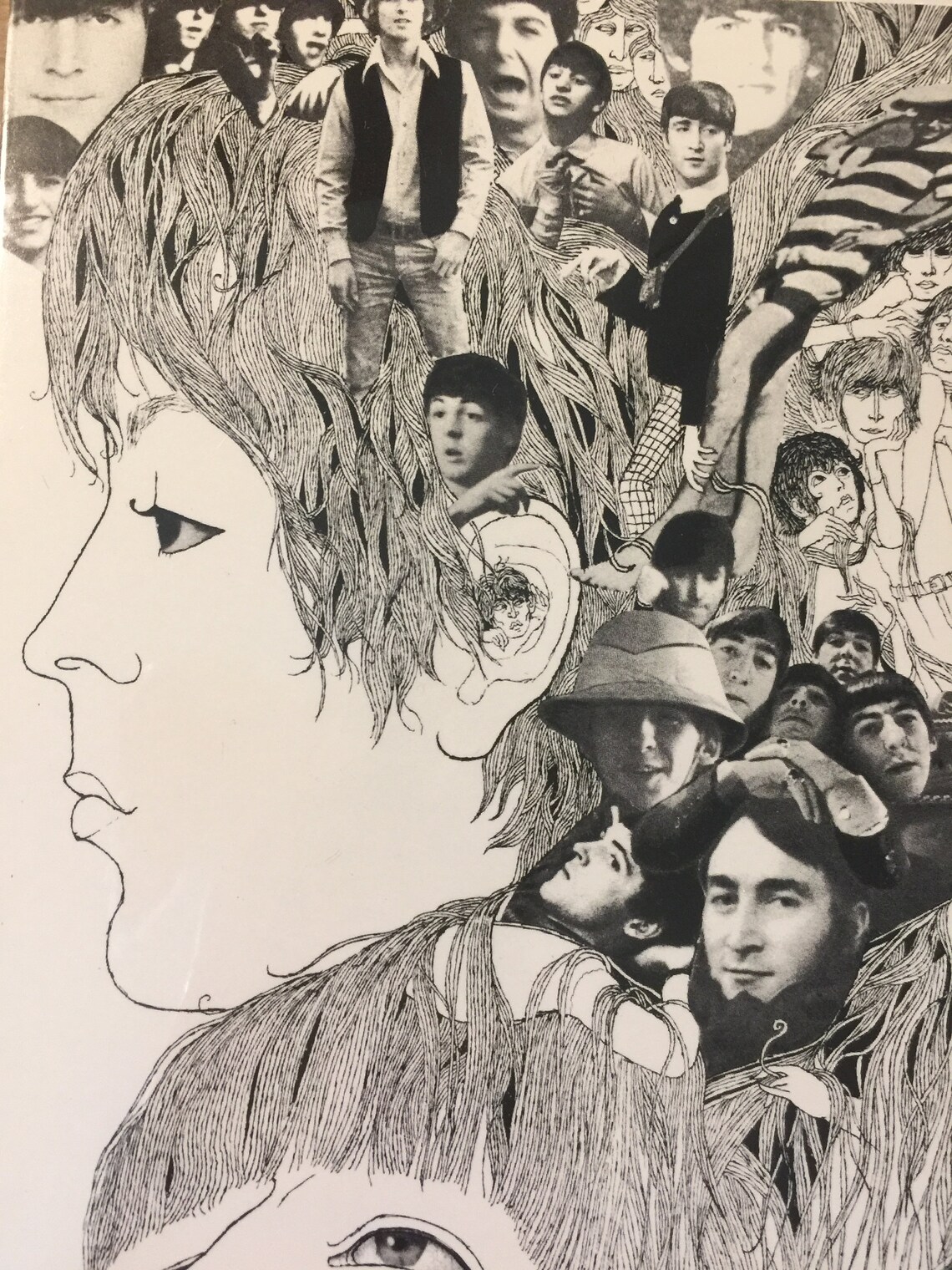 The Beatles 'revolver' Vintage 1966 Album Cover Blank | Etsy