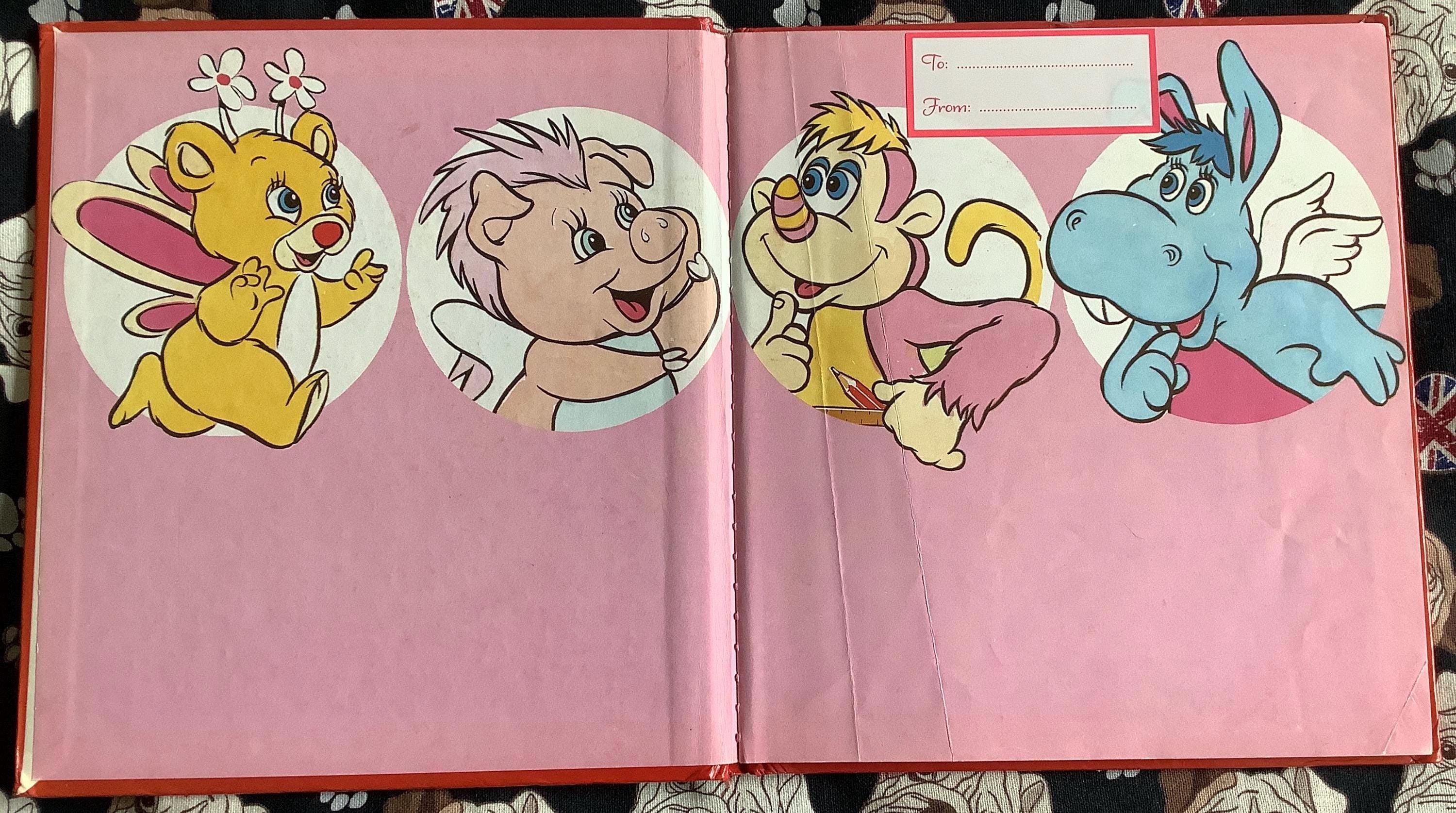 Rare Vintage 1986 'the Wuzzles Go to School and Fun at Midnight ...