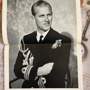 RARE Vintage 1949 Pictorial Souvenir of 'H.R.H. the Duke of Edinburgh ...