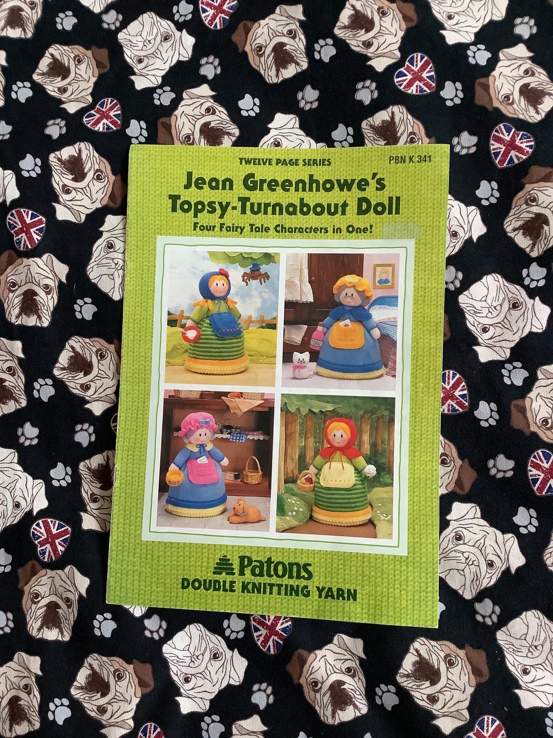 RARE Vintage 1994 Jean Greenhowe 'topsy-turnabout Doll' Knitting ...