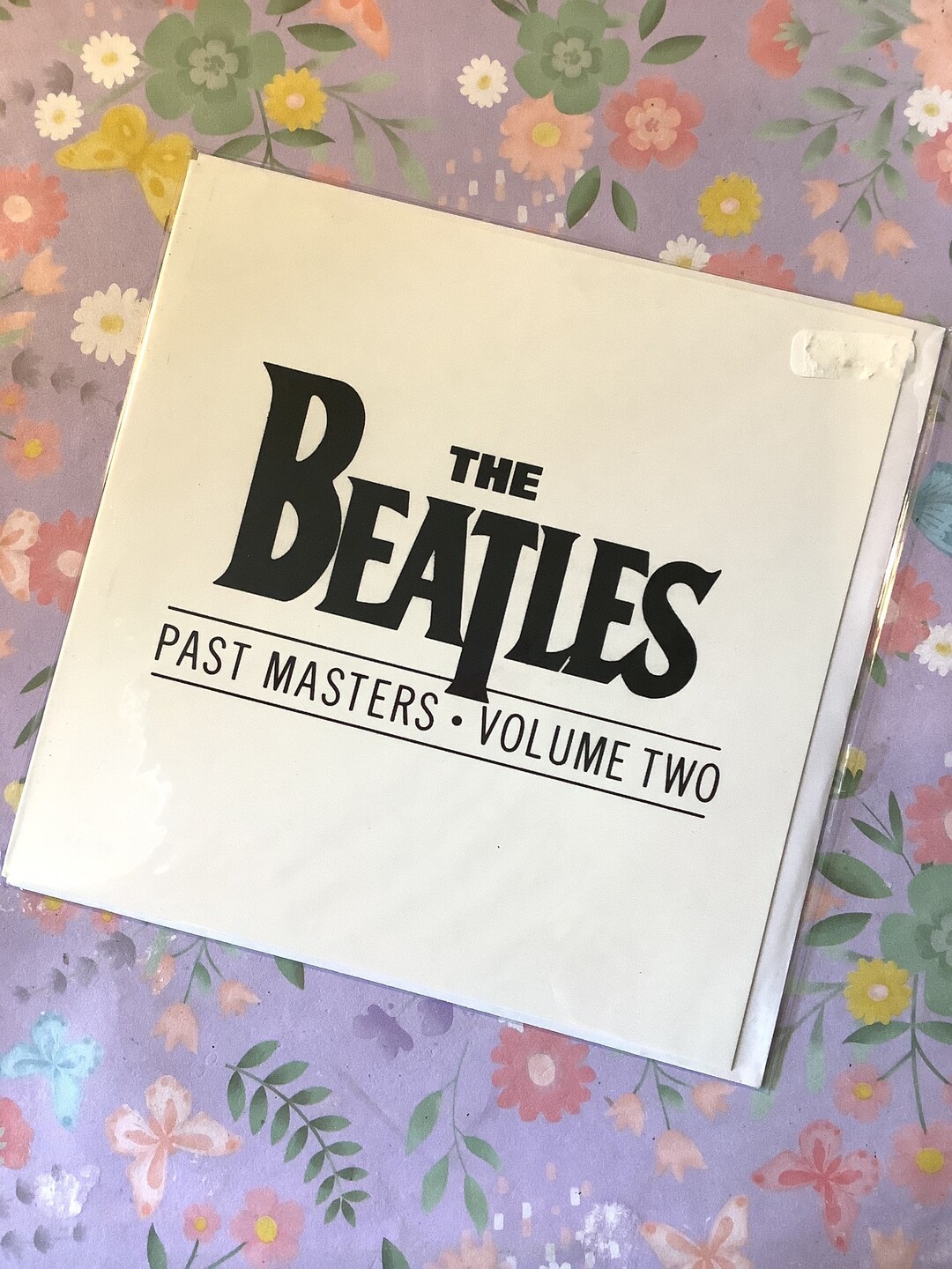 The Beatles 'past Masters Volume Two' Vintage 1988 Album Cover Blank ...