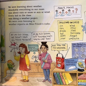 RARE Vintage 1996 'the Magic School Bus Inside A Hurricane' Hardback ...