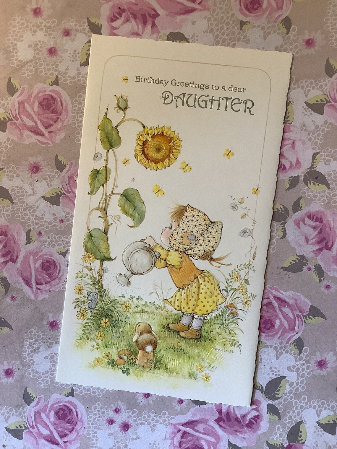 RARE Retro/vintage Circa 1970s 'birthday Greetings to a - Etsy