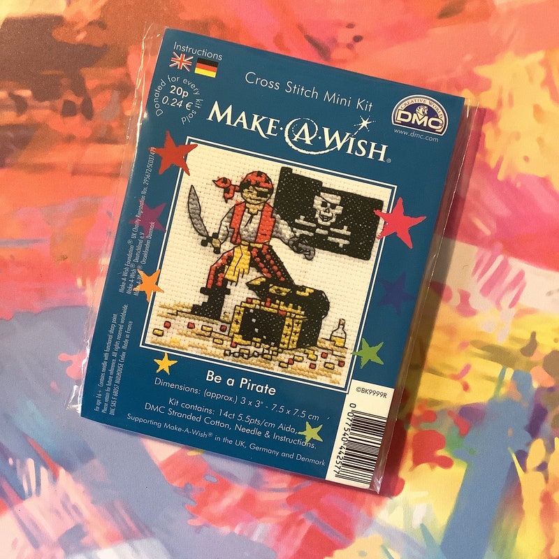 Pirate Cross Stitch - Etsy