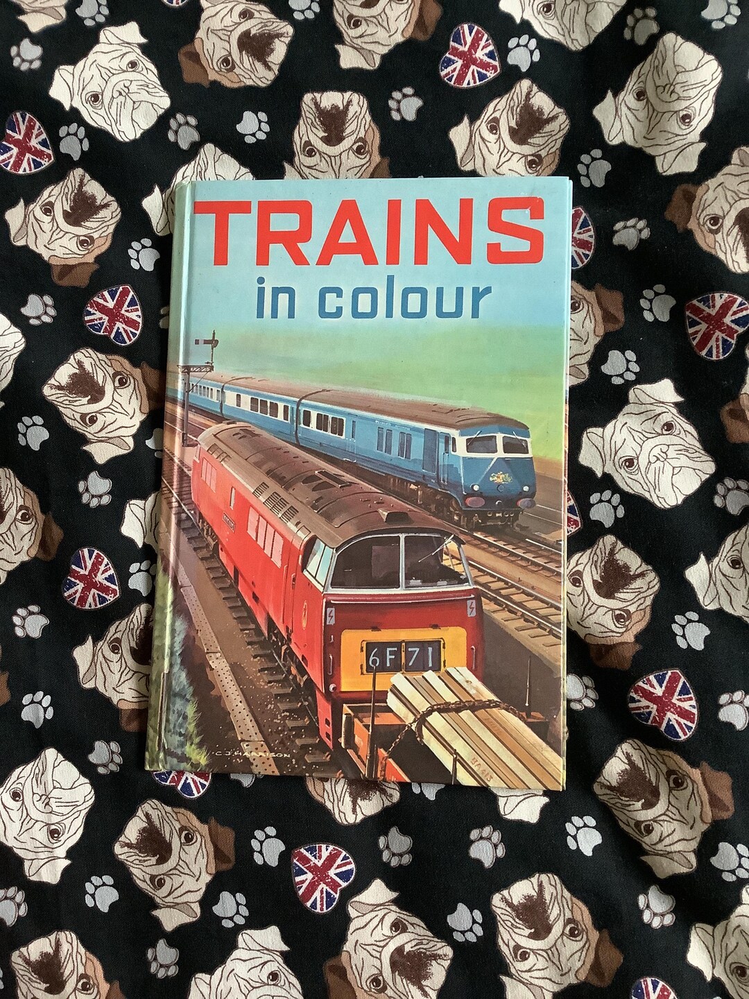 RARE Vintage 1967 Children's Book Trains in Colour in Hardback ...