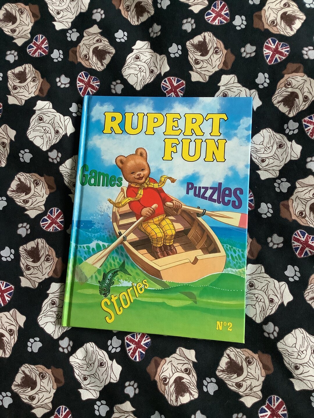 Vintage 1989 Rupert Fun Book No 2 From Daily Express in Hardback ...