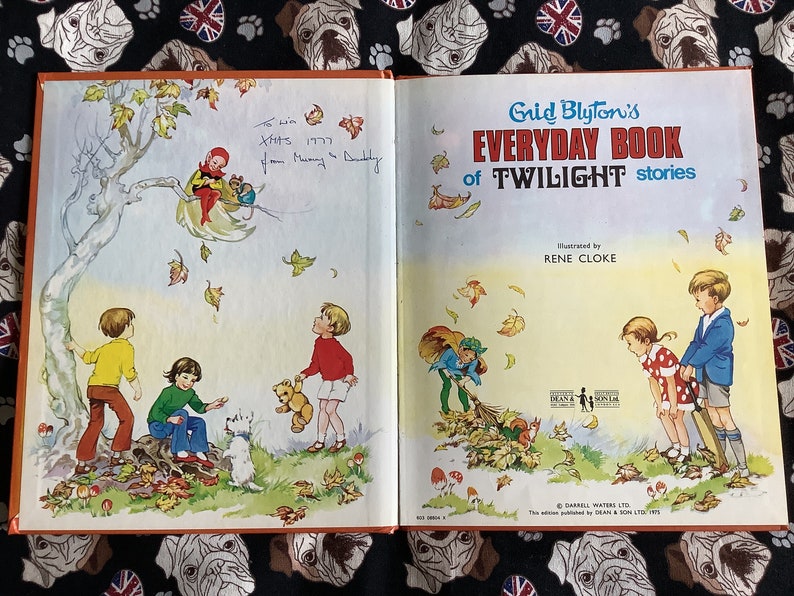 Vintage 1975 Enid Blyton Hardback – Everyday Book of Twilight Stories ...