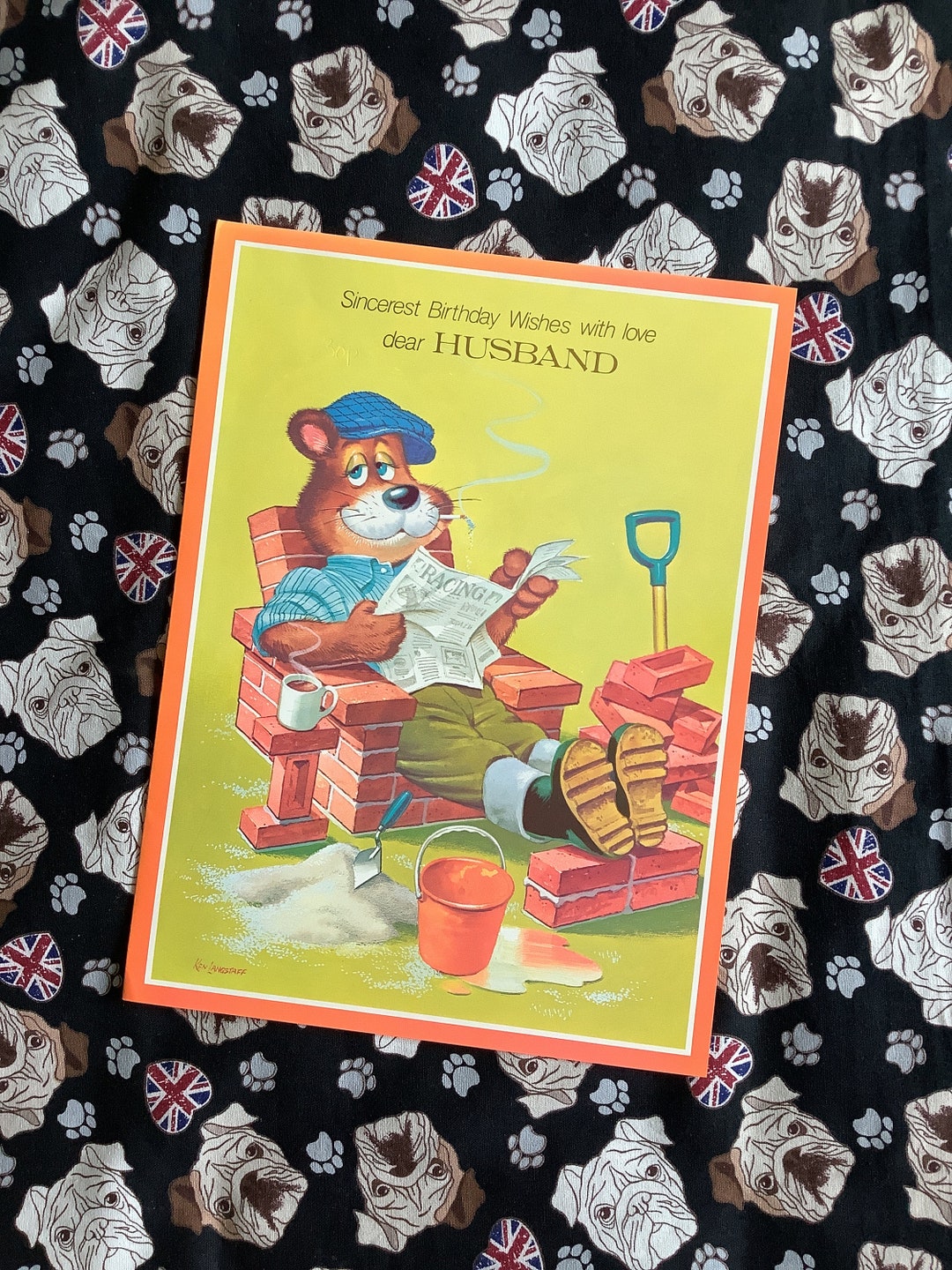 RARE Large True Vintage Circa 1970s 'sincerest Birthday Wishes With ...