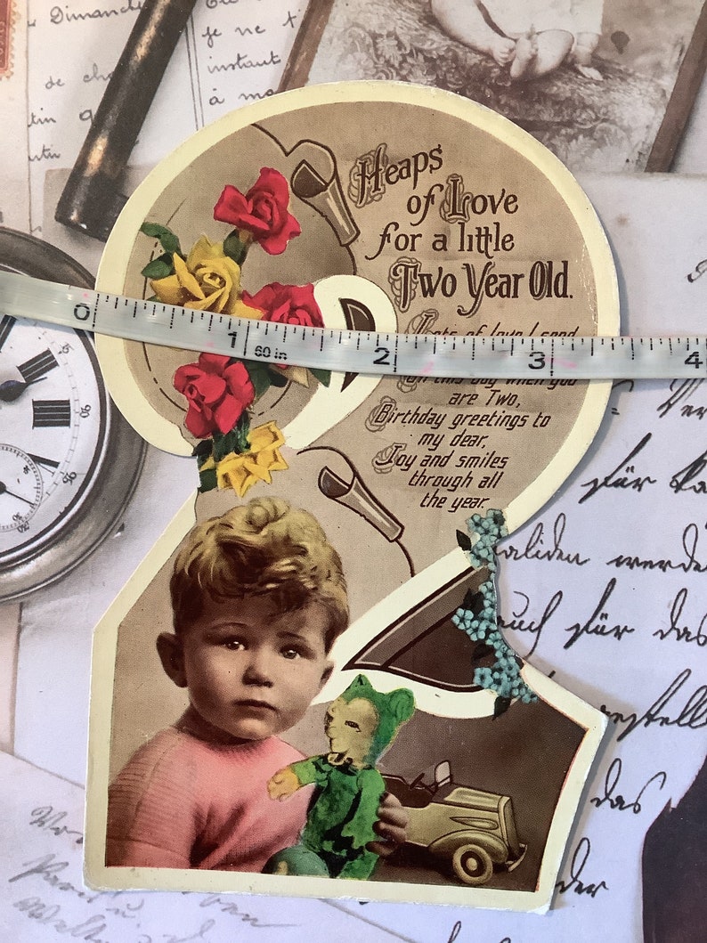 VERY RARE True Vintage STUNNING Circa 1940s 'heaps of Love for a Little ...
