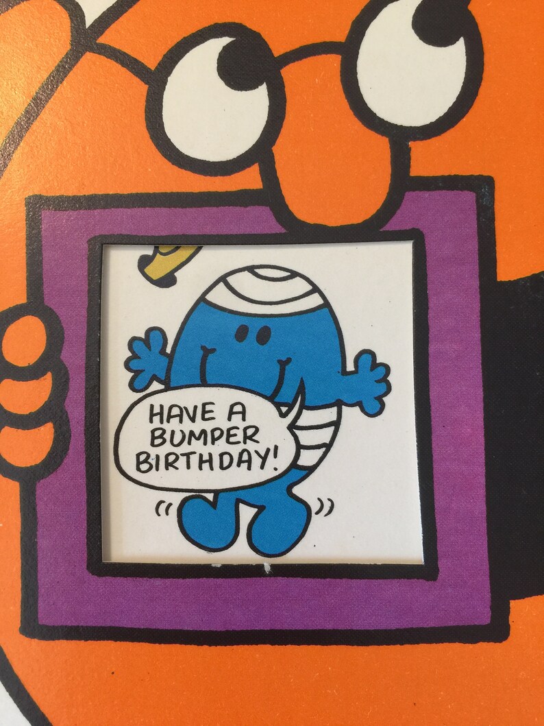 RARE Vintage 1978 Large Original Mr Men 'mr Clever' - Etsy UK