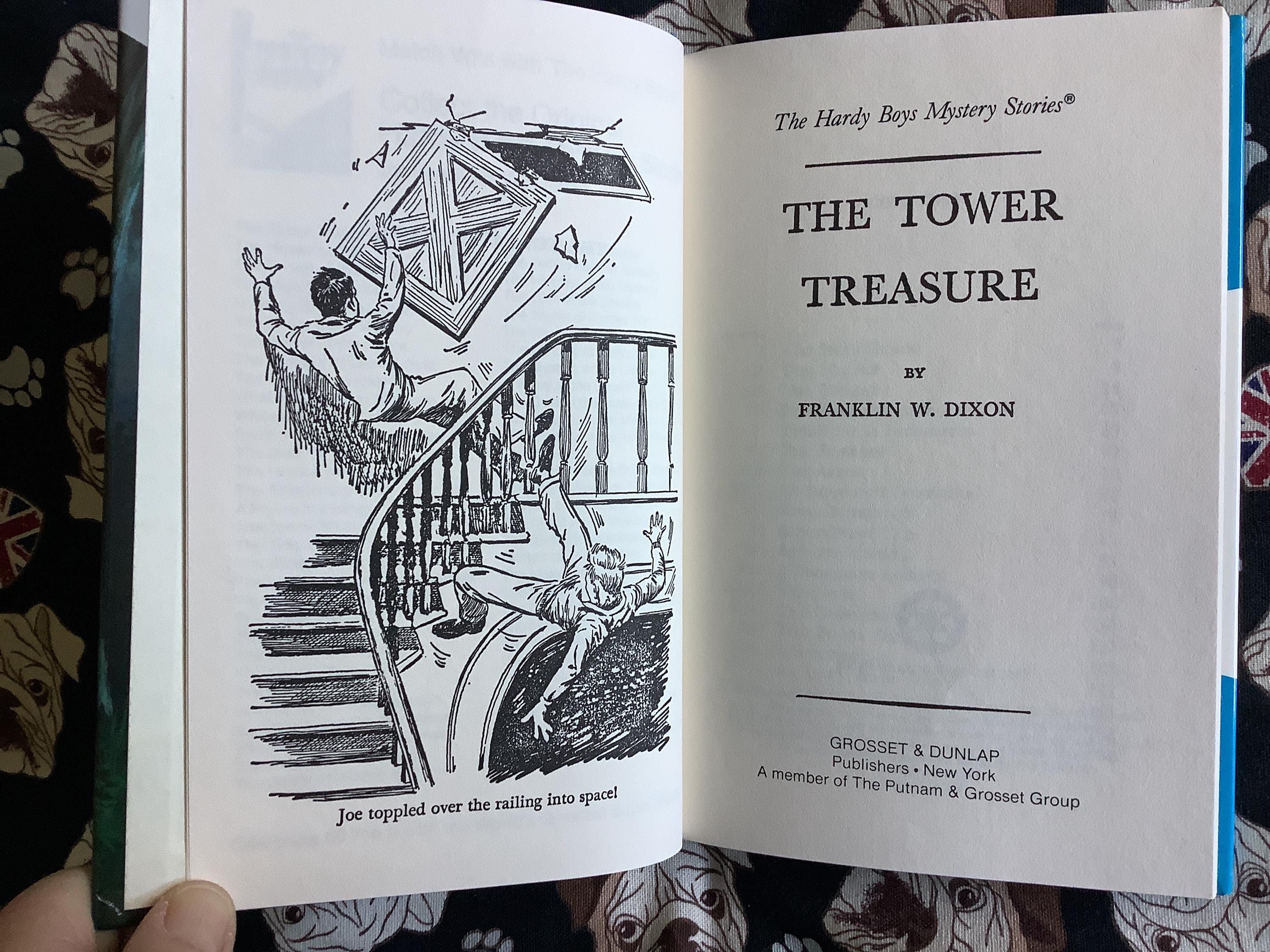 Vintage 1998 'the Hardy Boys 'the Tower Treasure' Book in Hardback by ...
