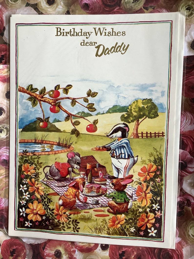 FABULOUS Rare Vintage Circa 1970s 'birthday Wishes Dear - Etsy