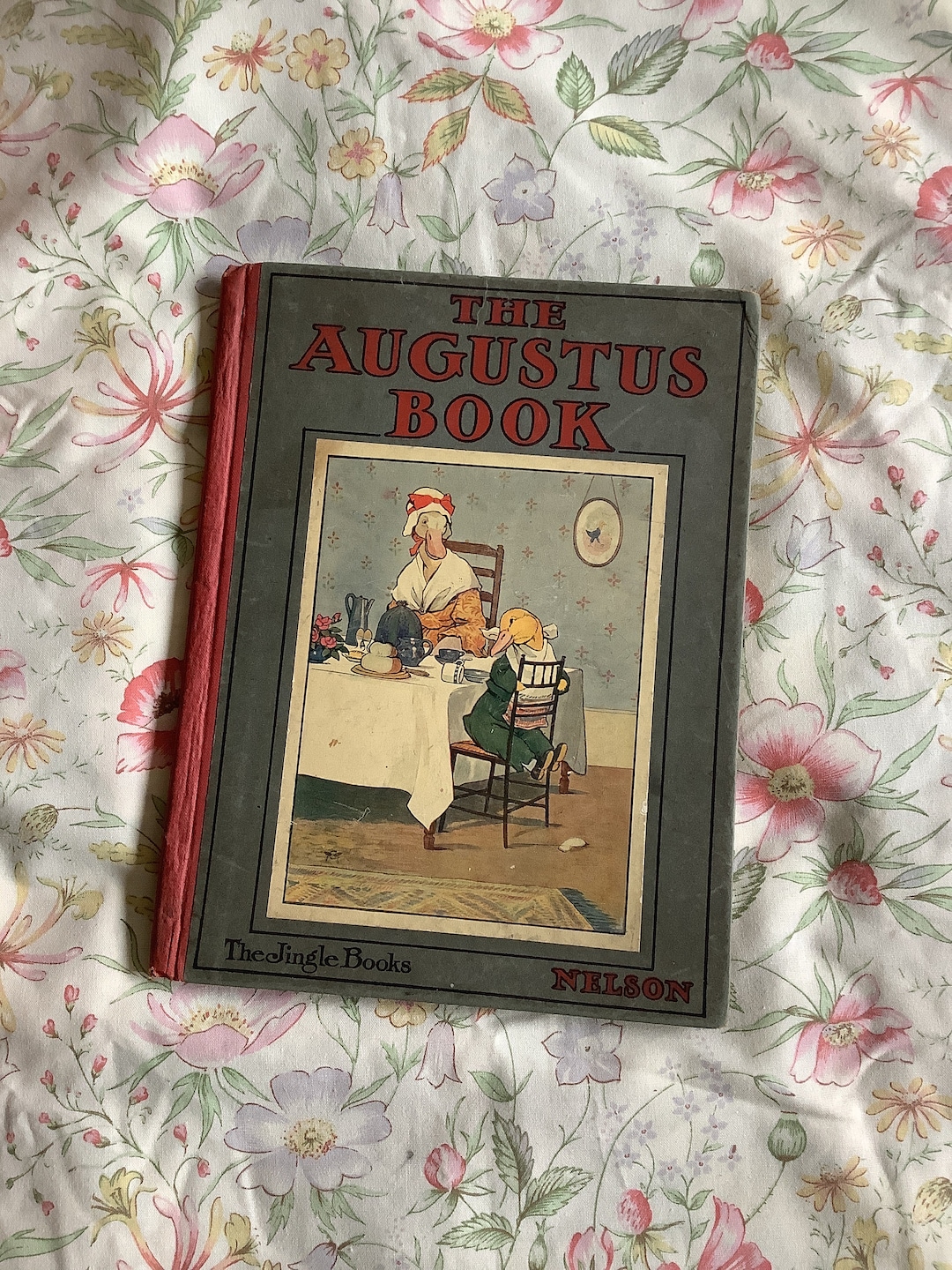 RARE 1914 Antique 'the Augustus Book' Jingle Books No. 6 in Hardback ...