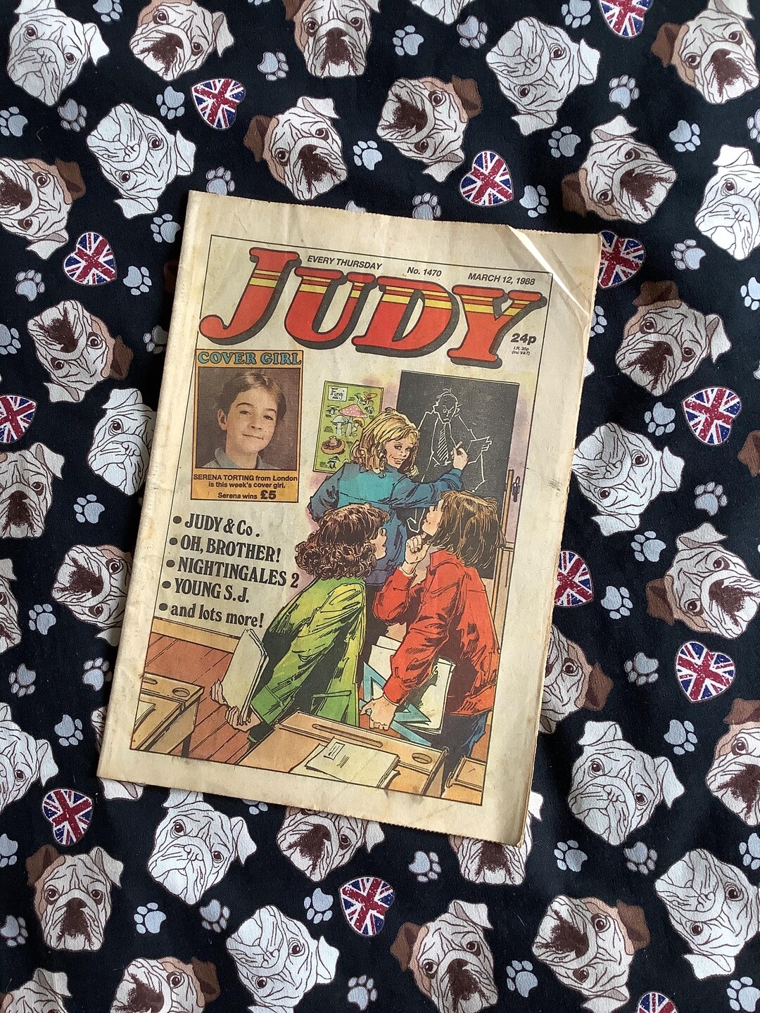 Rare Vintage March 12th 1988 'judy'comic Comic Strip Stories ...