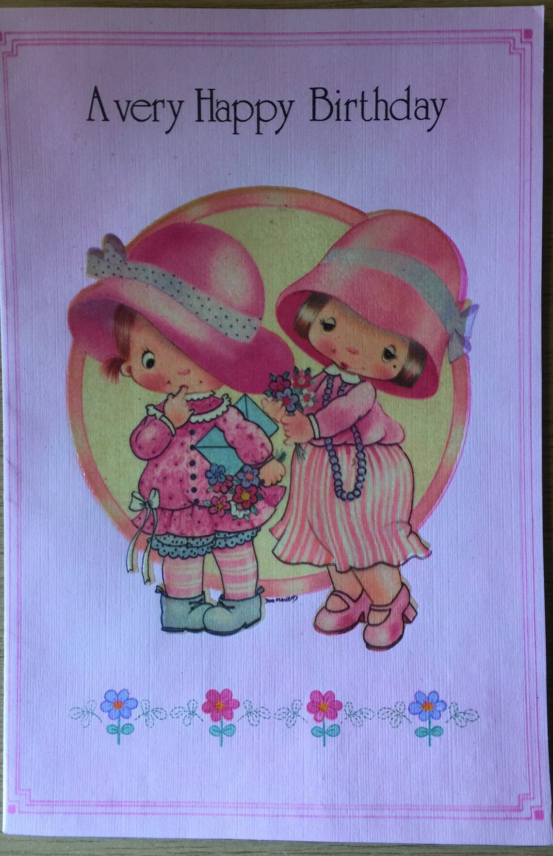 EXTREMELY Rare Vintage/retro Circa 1970s 'A Very Happy Birthday' Card ...