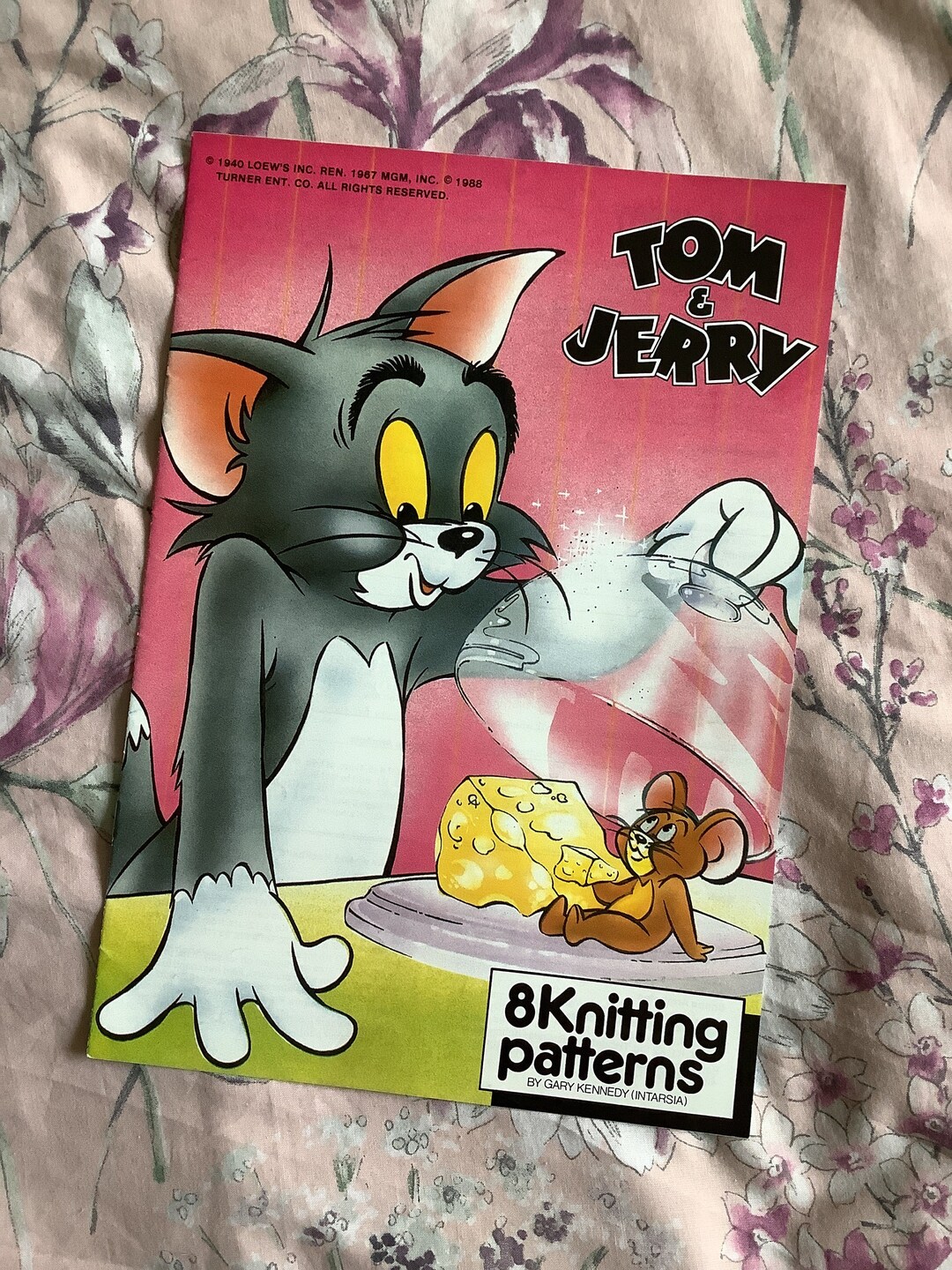 RARE Vintage 1988 'tom & Jerry' 8 Knitting Patterns by Gary Kennedy ...