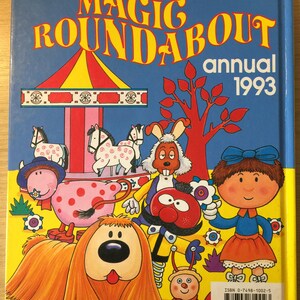 RARE Vintage/retro 1993 'the Magic Roundabout' Annual - Etsy UK