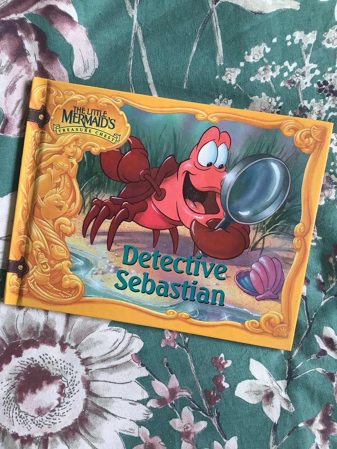 Beautiful Vintage 1992 the Little Mermaid’s Treasure Chest ‘detective ...