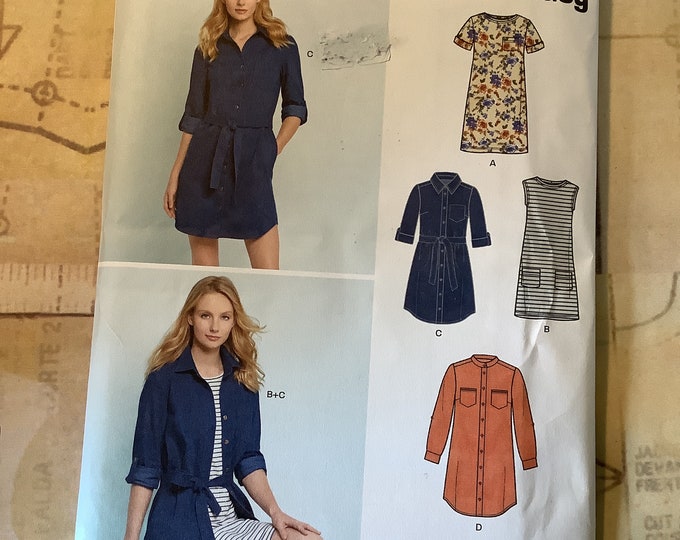 Uncut F/F 2021 New Look 'easy' Seven Sizes in One' Sewing Pattern No ...