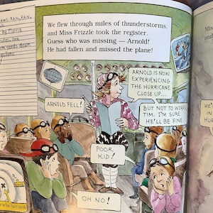 RARE Vintage 1996 'the Magic School Bus Inside A Hurricane' Hardback ...