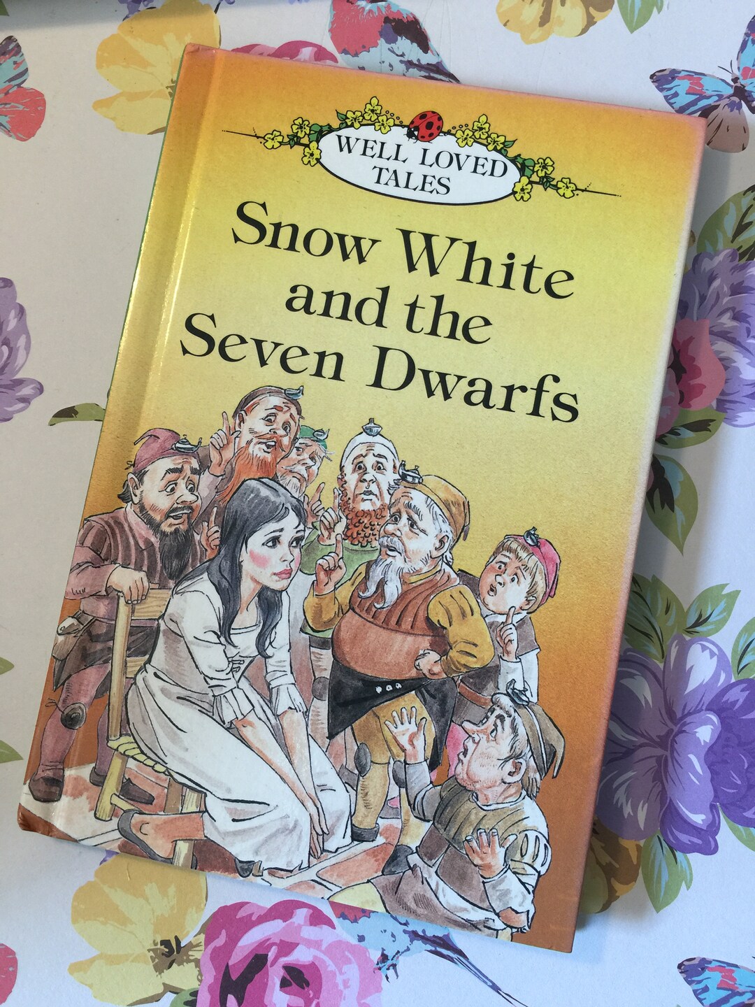 Vintage 1981 'snow White and the Seven Dwarfs' Ladybird Well Loved ...