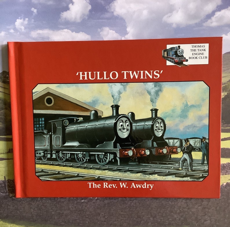 Vintage 1995 Thomas the Tank Engine Hardback Book Hullo - Etsy UK