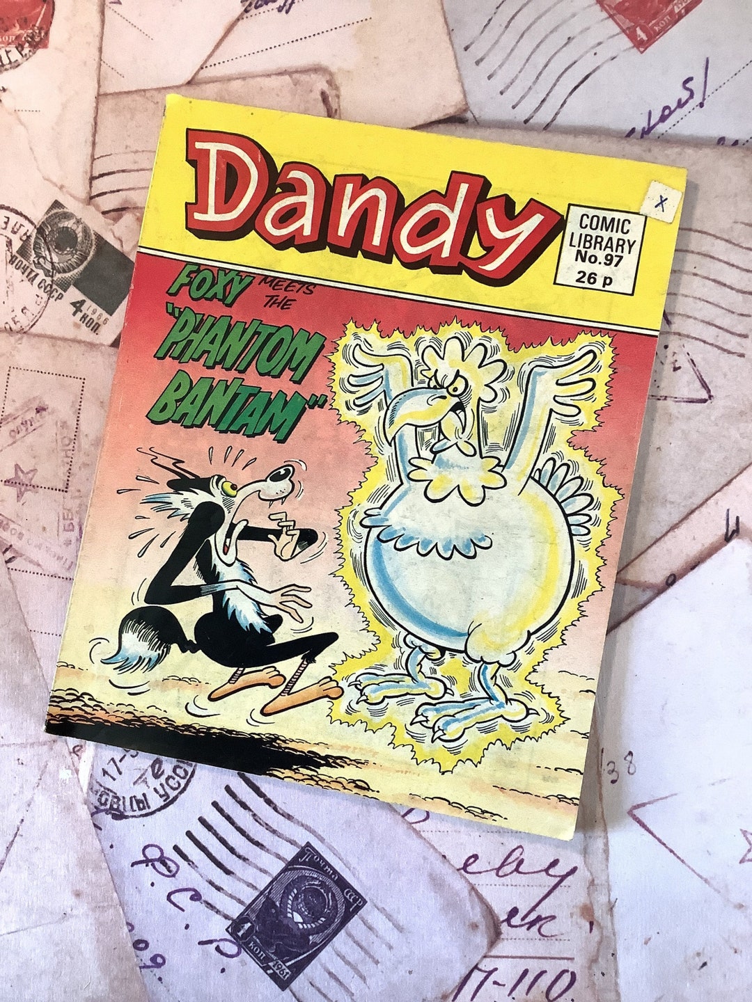 Rare Vintage 1987 'dandy - Foxy Meets the Phantom Bantam Mini Comic No ...