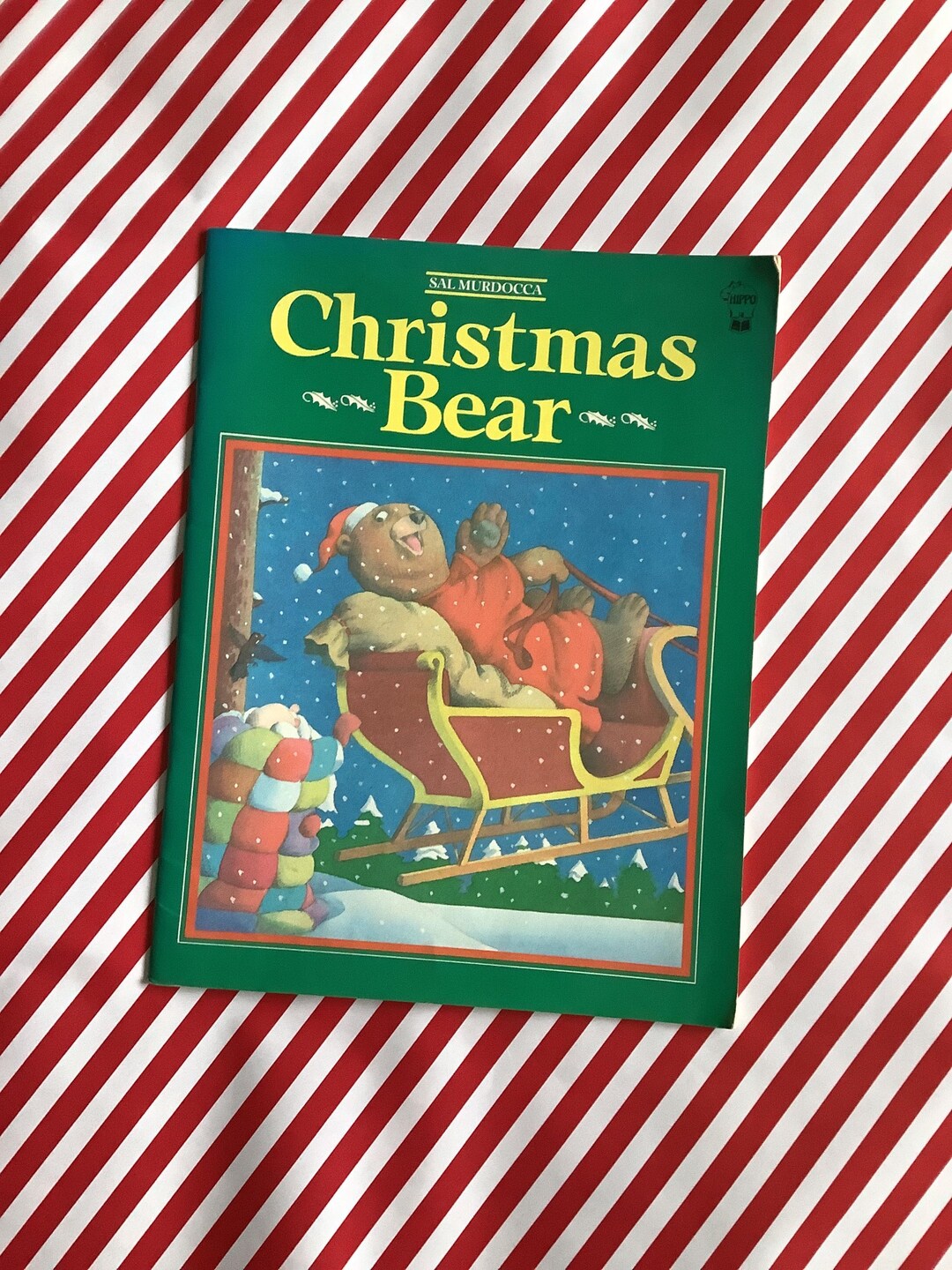 RARE Vintage 1988 'christmas Bear' Paperback Book by Sal Murdocca ...