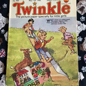 Rare Vintage From 11th May 1985 - 'twinkle' Comic - Comic Strip Stories ...