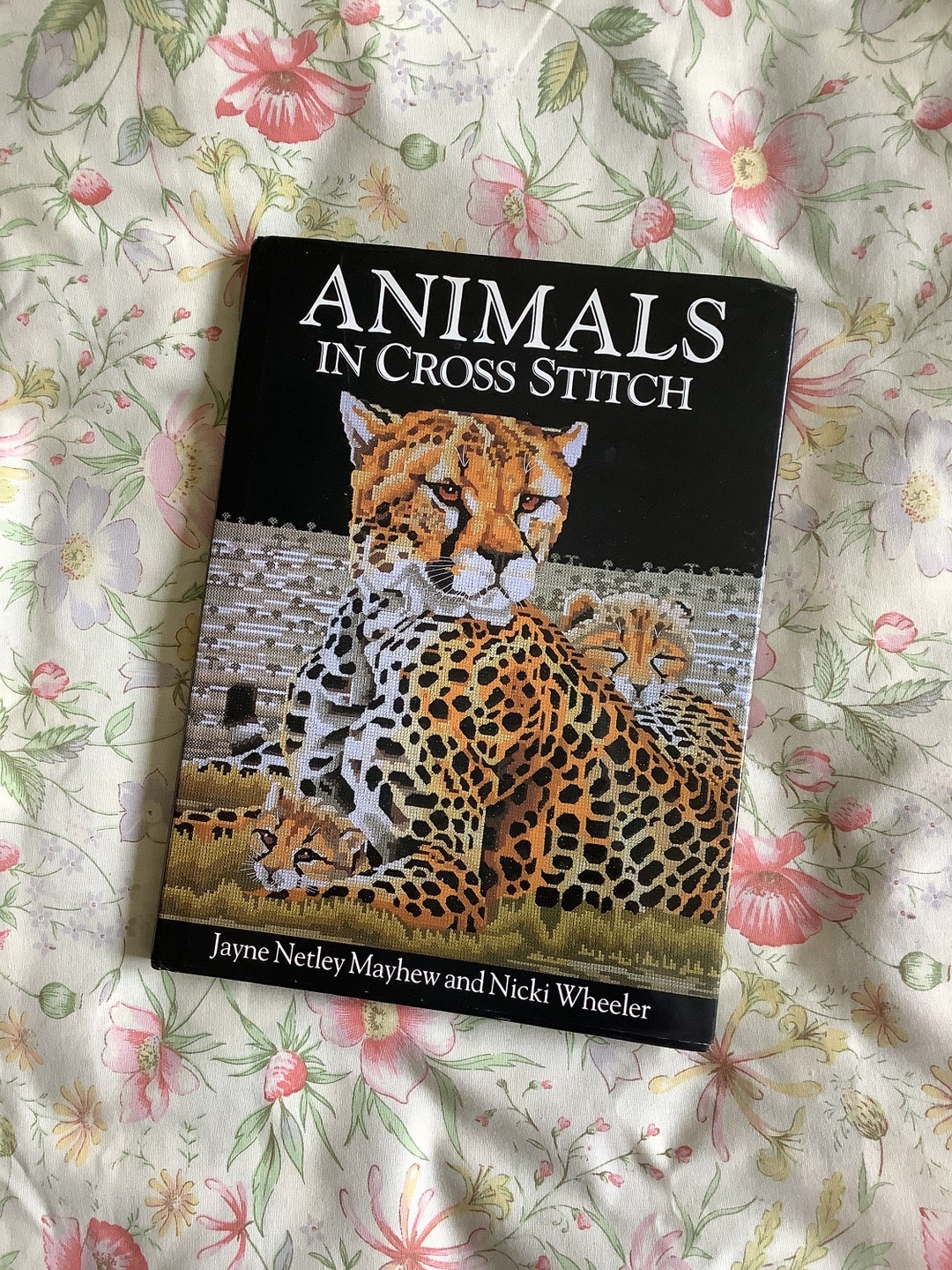 Vintage 1995 'animals in Cross Stitch' Hardback Book by Jayne Netley ...